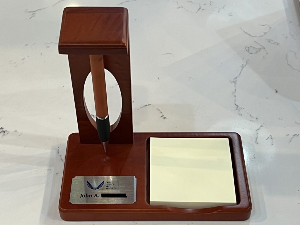 Floating Pen Set with Engraving - Ship's Hatch